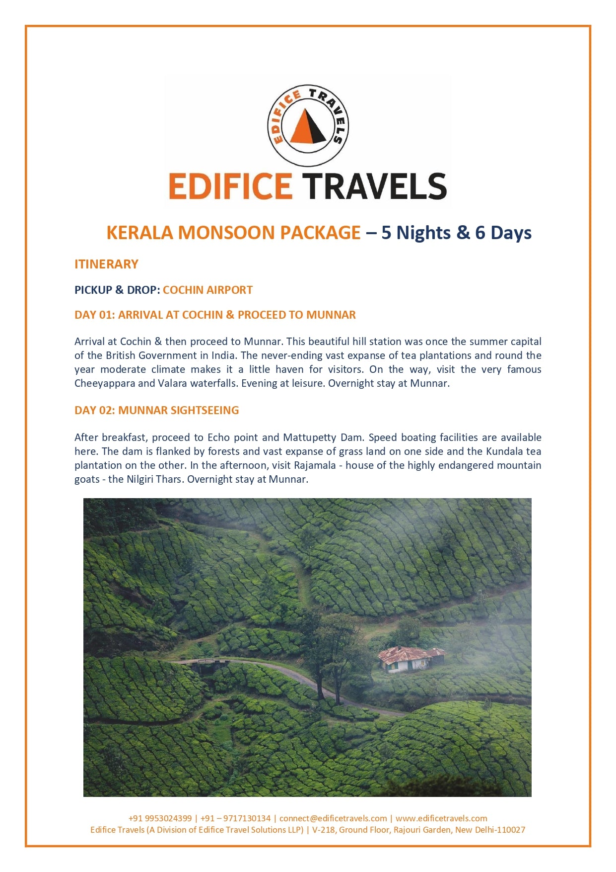 KERALA MONSOON – Edifice Travels